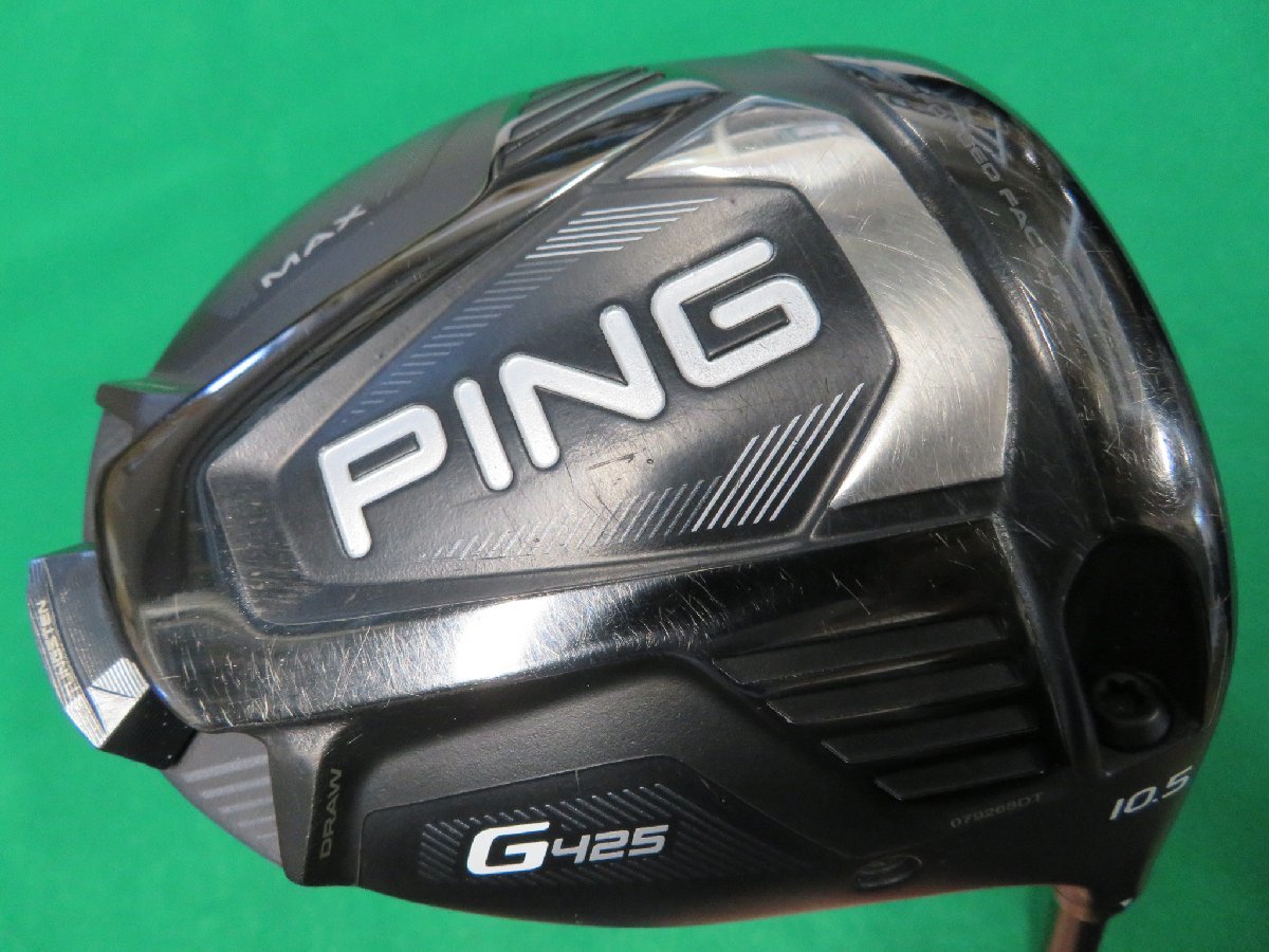 PING ピン 2020 G425 MAX ドライバー 10.5° SR ALTA J－CB SLATE HC レンチ付き(ピン)｜売買されたオークション情報、yahooの商品情報をアーカイブ ...