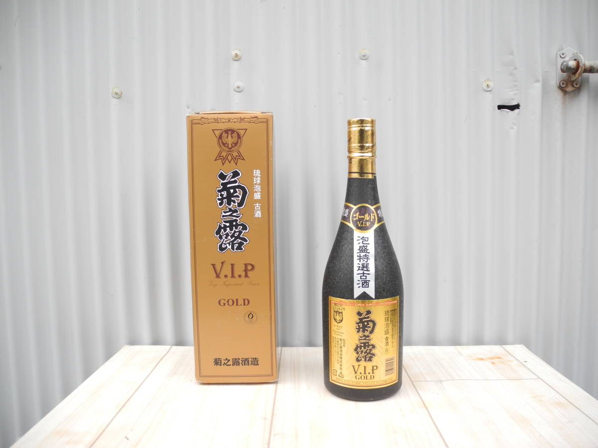 Yahoo!オークション - 菊之露 VIP GOLD 720ml 未開封 頂きましたが...