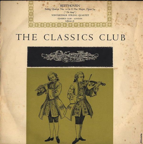 Yahoo!オークション - 23118 10吋 ヴィンタートゥールSQ/ベートーヴェ...