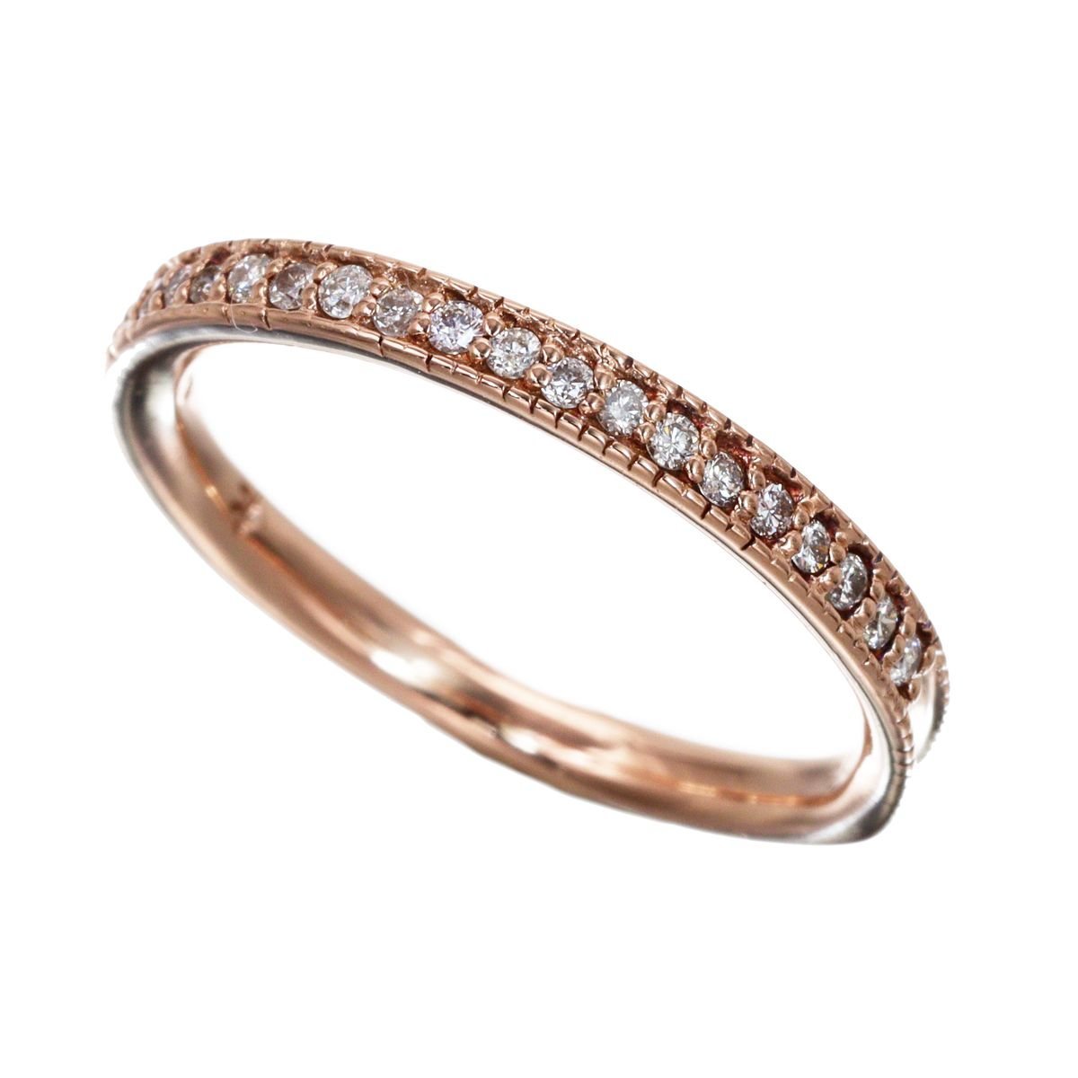 Yahoo!オークション - 女性らしいデザイン 組曲 K10PG ダイヤモンド ハ...