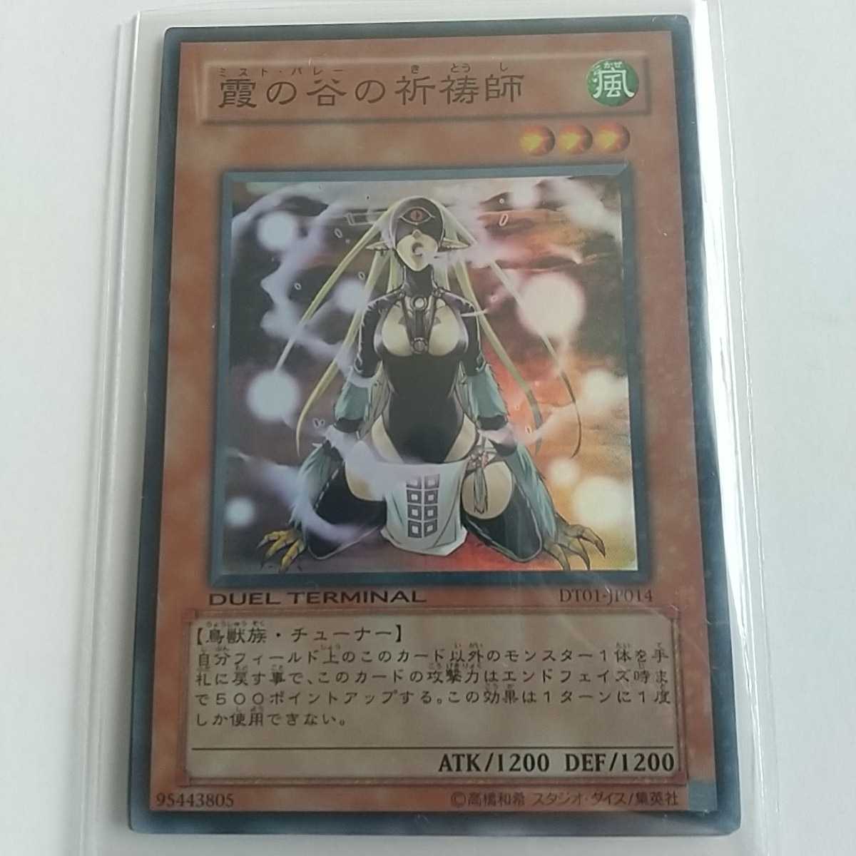 Yahoo!オークション - 【霞の谷の祈祷師】【DT01-JP014】【スーパラ1枚...