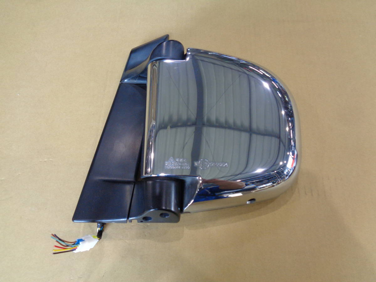 Yahoo!オークション - PD6W デリカ 左 ドアミラー メッキ 純正 中古 シ...