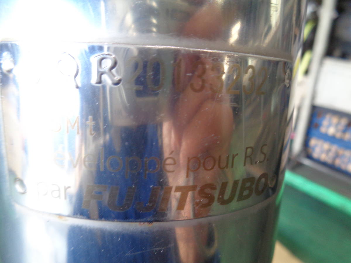 Yahoo!オークション - RM5M ルノー ルーテシア RS フジツボ センターパ...