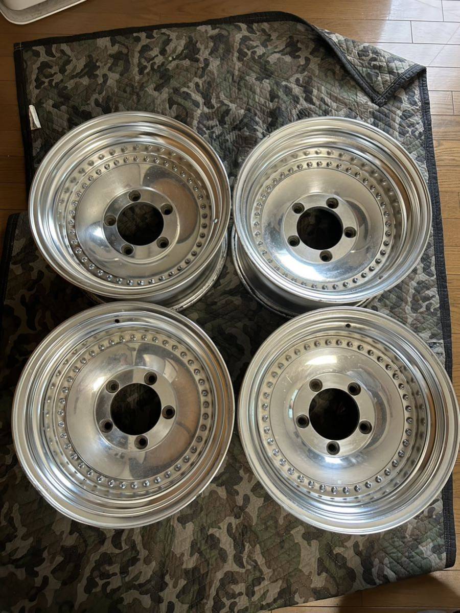 MOZZER EF01 15×8J-27 139.7 5H 4本セット エプシロン 当時物(社外品)｜売買されたオークション情報、yahooの商品情報をアーカイブ公開 - オークファン ...