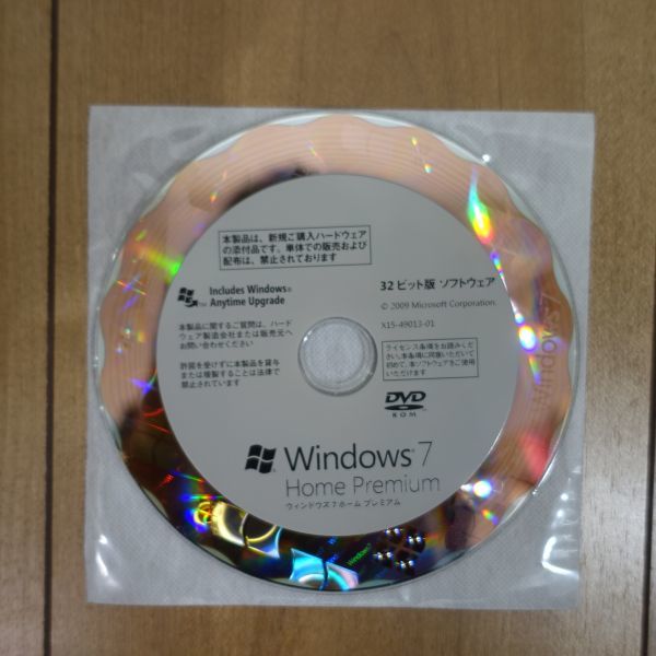 Yahoo!オークション - Microsoft Windows 7 Home Premium x86 OEM DVD...