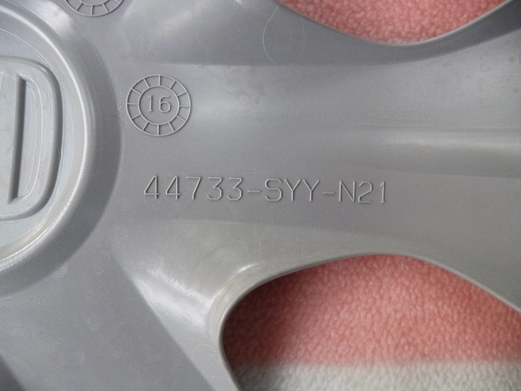 Yahoo!オークション - C342 新車外し品 ホンダ 純正 14インチ ホイルキ...