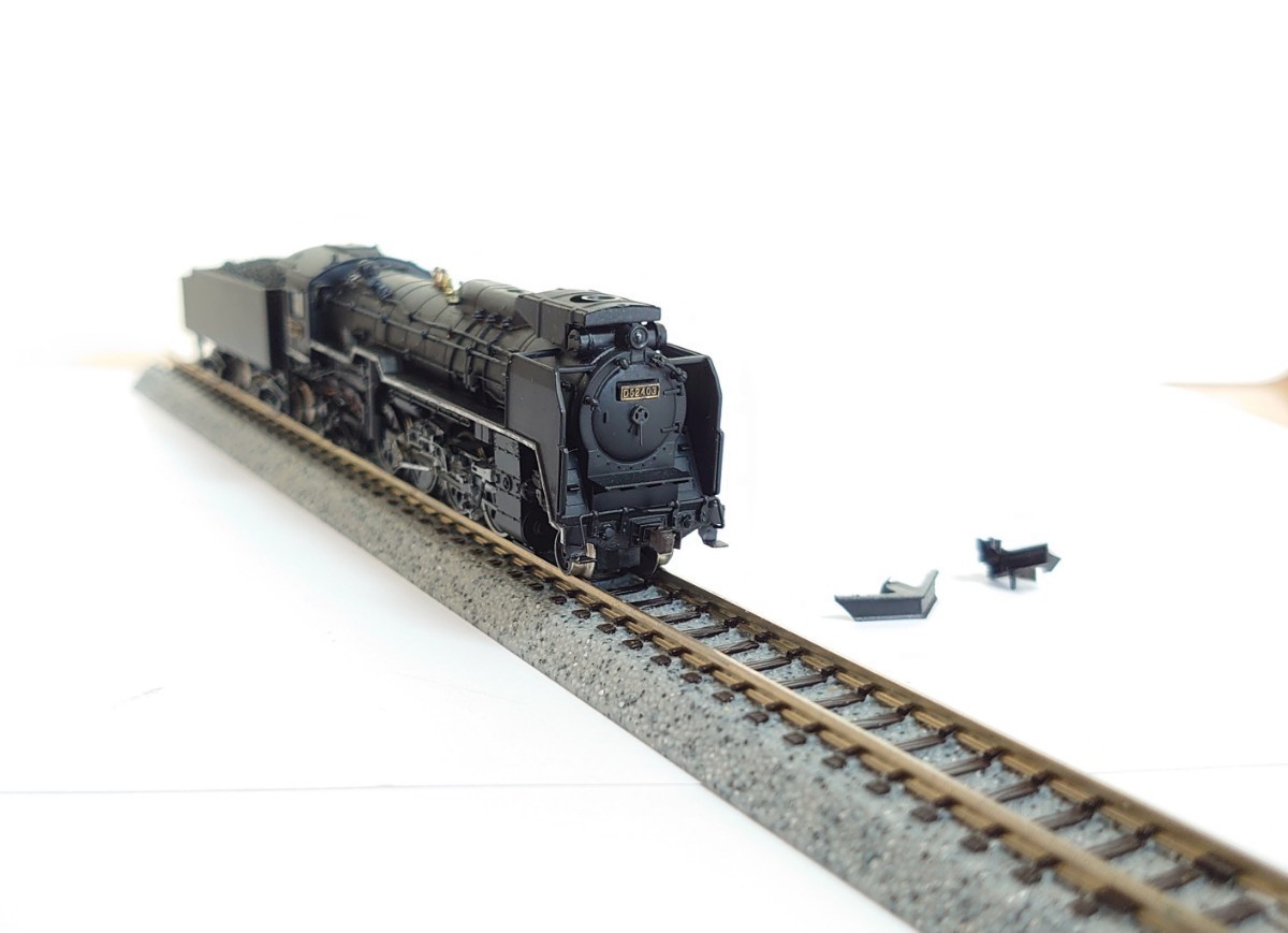 4地区対応 Nゲージ マイクロエース D52 の加工 ウェザリング 五稜郭 御殿場 吹田 瀬野など 対応パーツ付き＝ジャンク(蒸気機関車)｜売買されたオークション情報、yahooの商品情報を ...