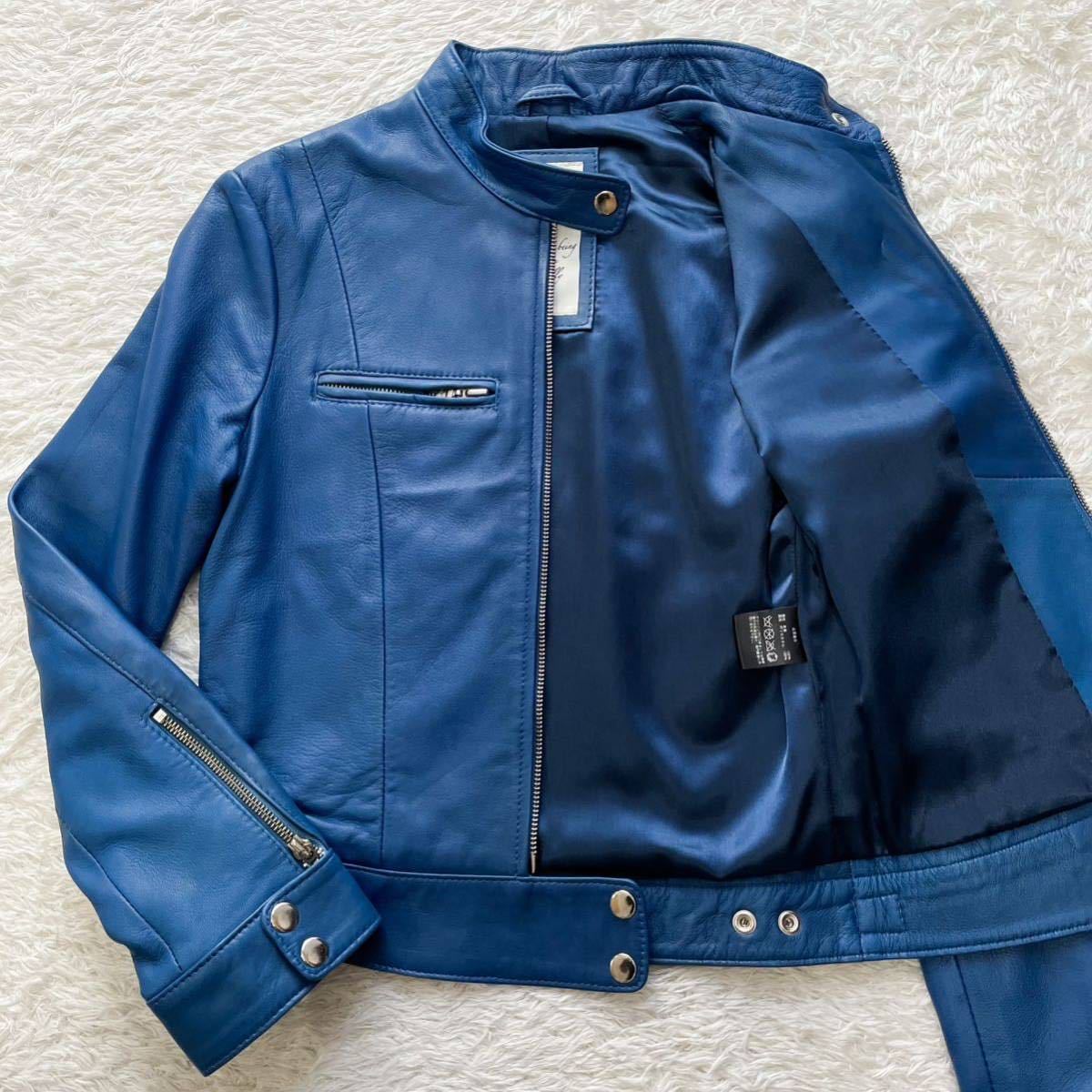 Yahoo!オークション - 【希少カラー】極美品 JTP LEATHER 極上ラムレザ...