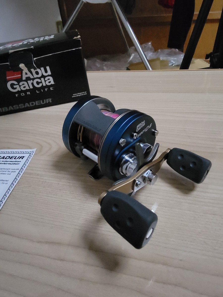 Yahoo!オークション - アブガルシア アンバサダー5601 c4 ベイトリール...