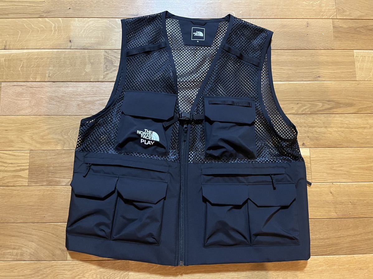 THE NORTH FACE PLAY UTILITY POCKET MESH VEST NP12202R XL メッシュベスト GORE TEX 定価24000円(ベスト)｜売買された ...