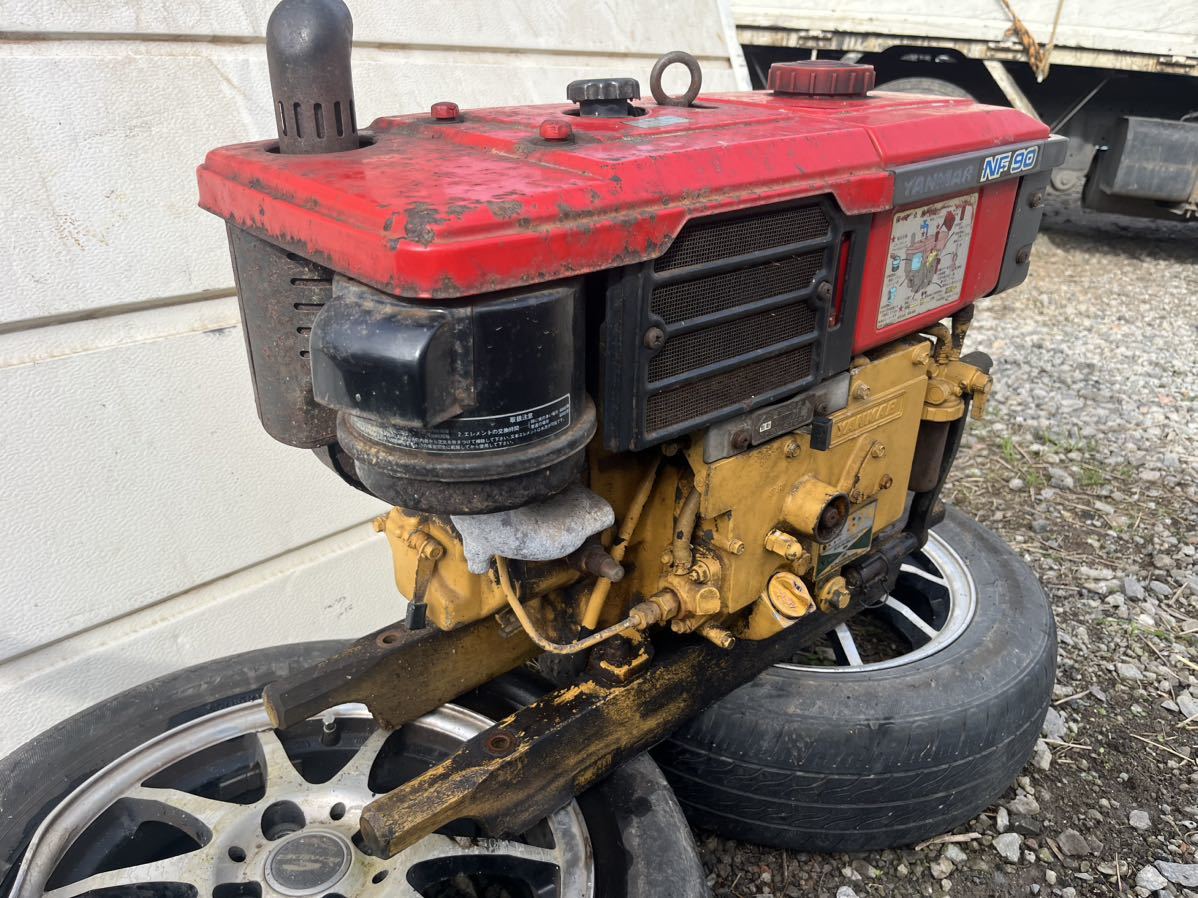 ヤフオク! - ヤンマー 発動機 ディーゼルエンジン NF90 9PS熊...