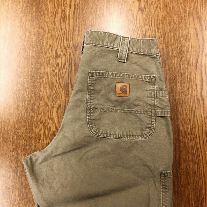 Yahoo!オークション - 【EC062】Carhartt W34 L32 ペインターパンツ ワ...