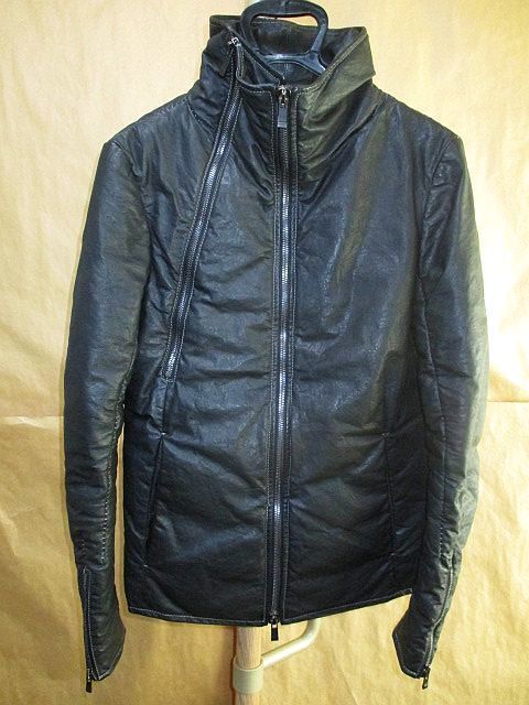 インカネーション incarnation OVER LOCKED CALF LEATHER DOWN インカネーション incarnation OVER LOCKED CALF LEATHER DOWN