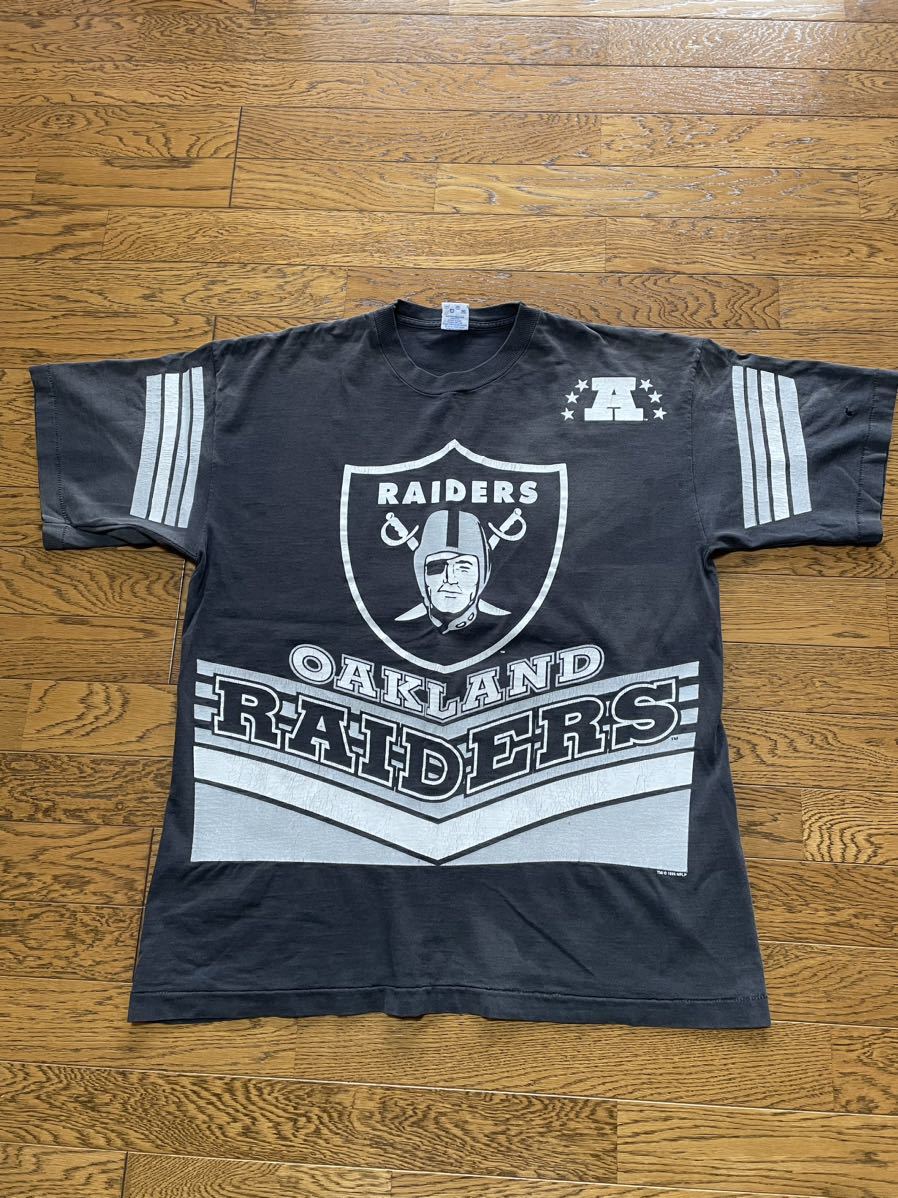 Yahoo!オークション - 90s オークランド レイダース Tシャツ XL SALEM ...