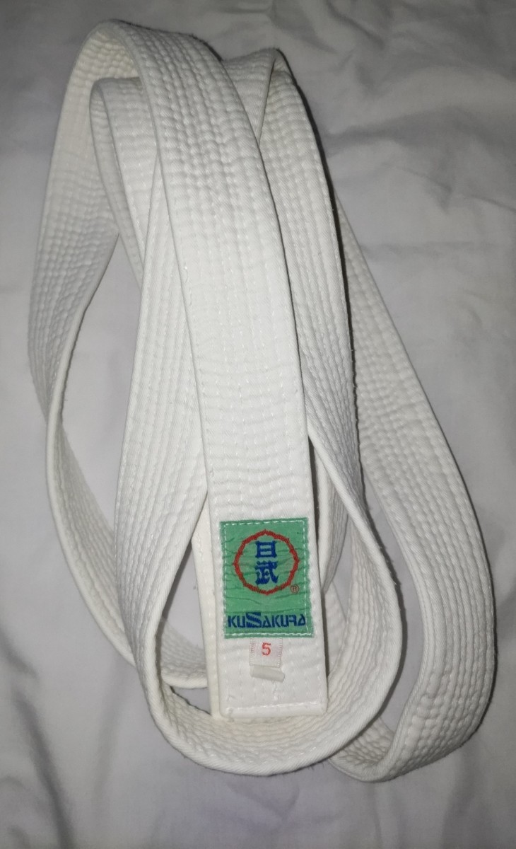 代購代標第一品牌－樂淘letao－柔道着 サイズ5(178~185cm用)上下セット 帯付き 綿100% 中学・高校授業用 九櫻