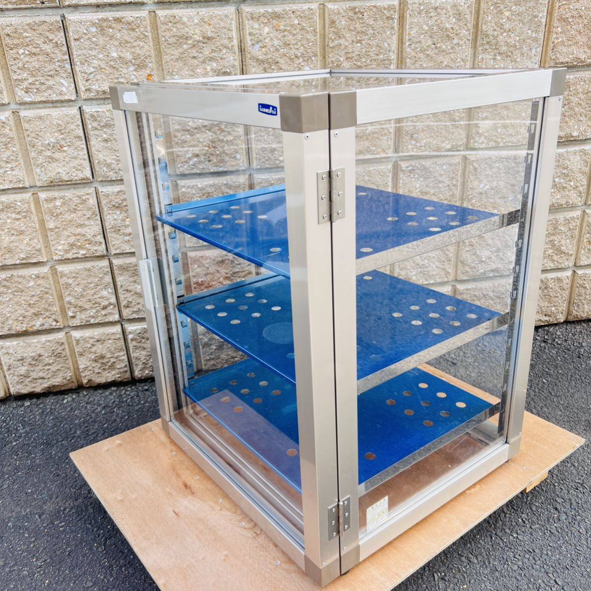 Yahoo!オークション - 【230303-04】iuchi/イウチ 3段棚 ガス置換デシ...