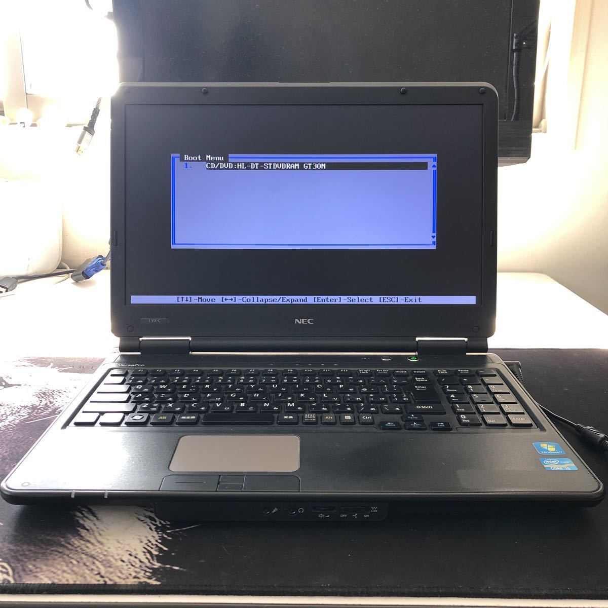 Yahoo!オークション - ジャンクNEC VersaPro J VX-C 15インチ ノートパ...