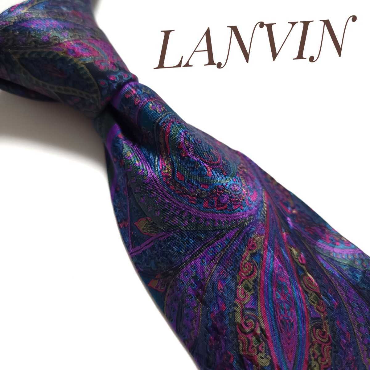 Yahoo!オークション - LANVIN ランバン ネクタイ ブランド 2486