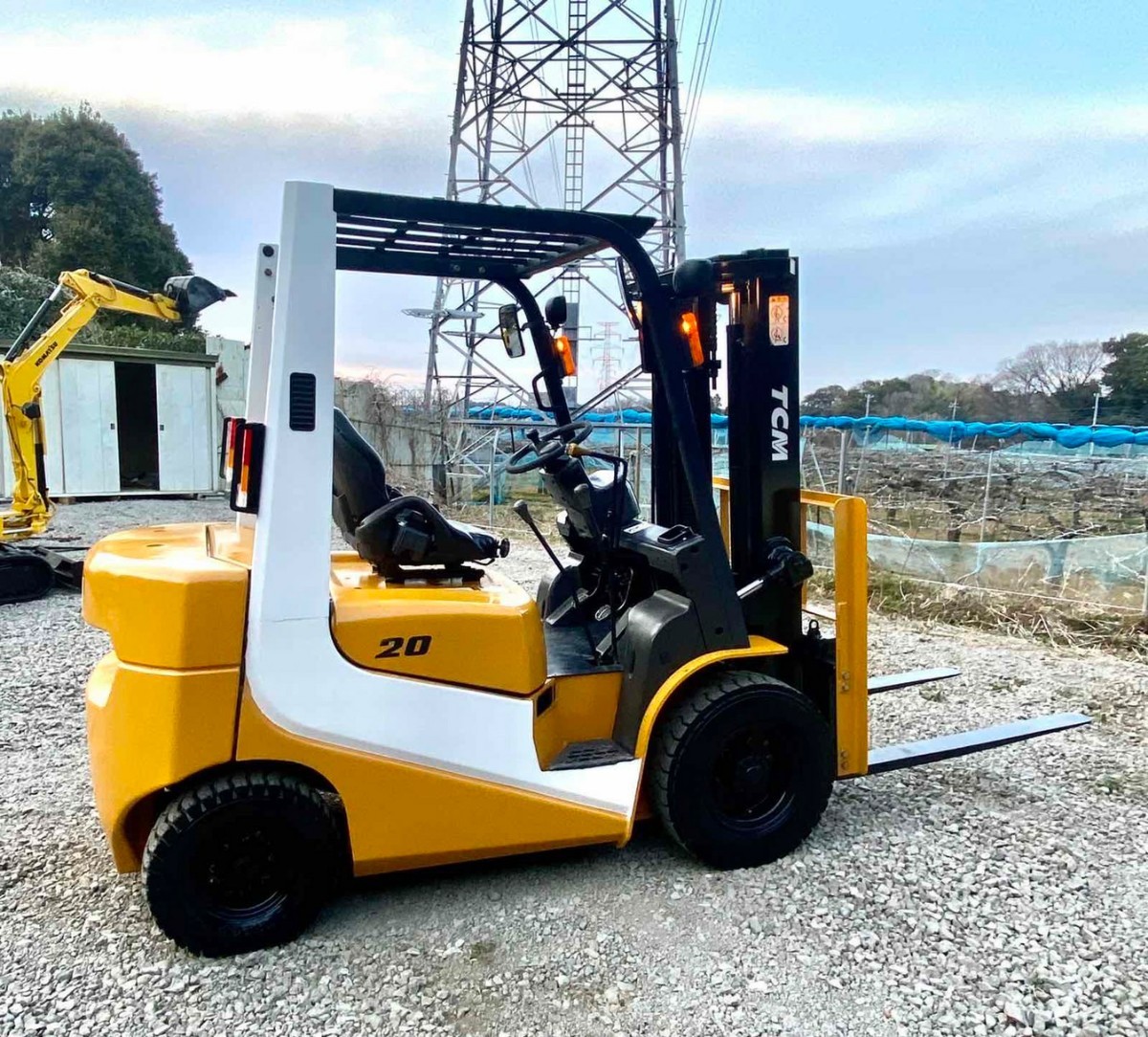 Yahoo!オークション - 【中古)TCMフォークリフト FG20 MT 揚高3m 1606...