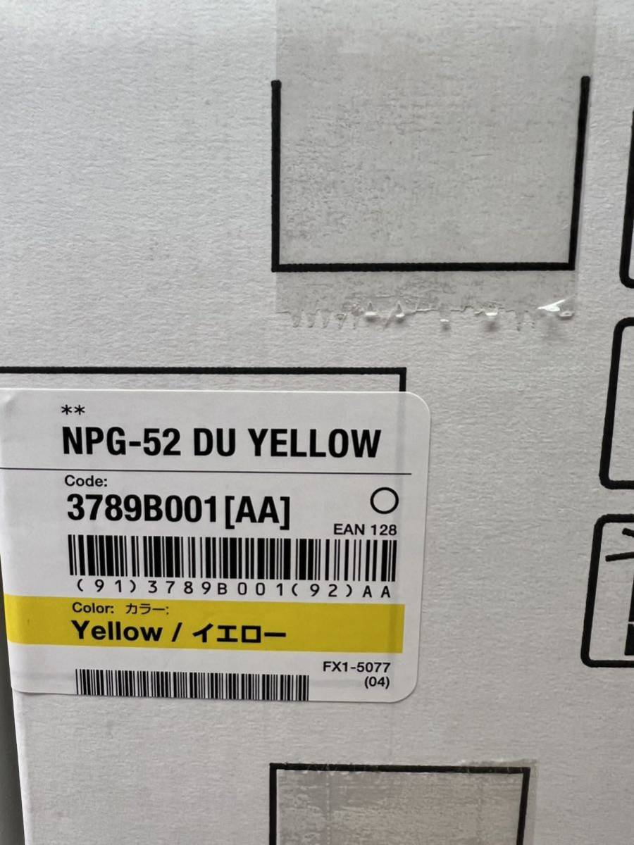 Yahoo!オークション - キャノン NPG-52 ドラム イエロー 新品未使用