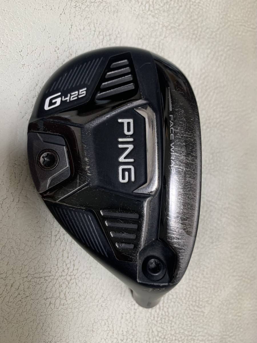 Yahoo!オークション - PING G425 4U 4H 22° ヘッド ハイブリッド ユ...
