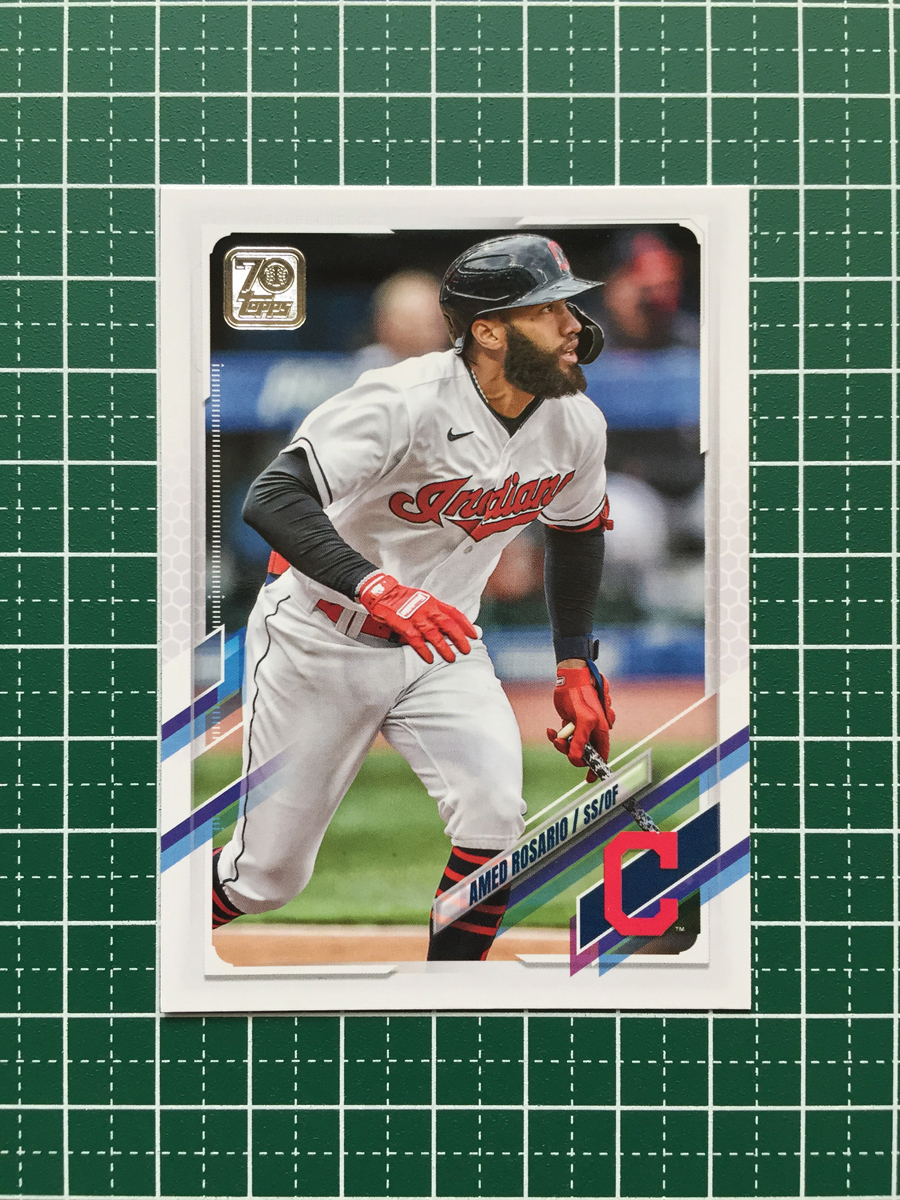 Yahoo!オークション - TOPPS MLB 2021 UPDATE #US8 AMED ROSARIO[CLE...