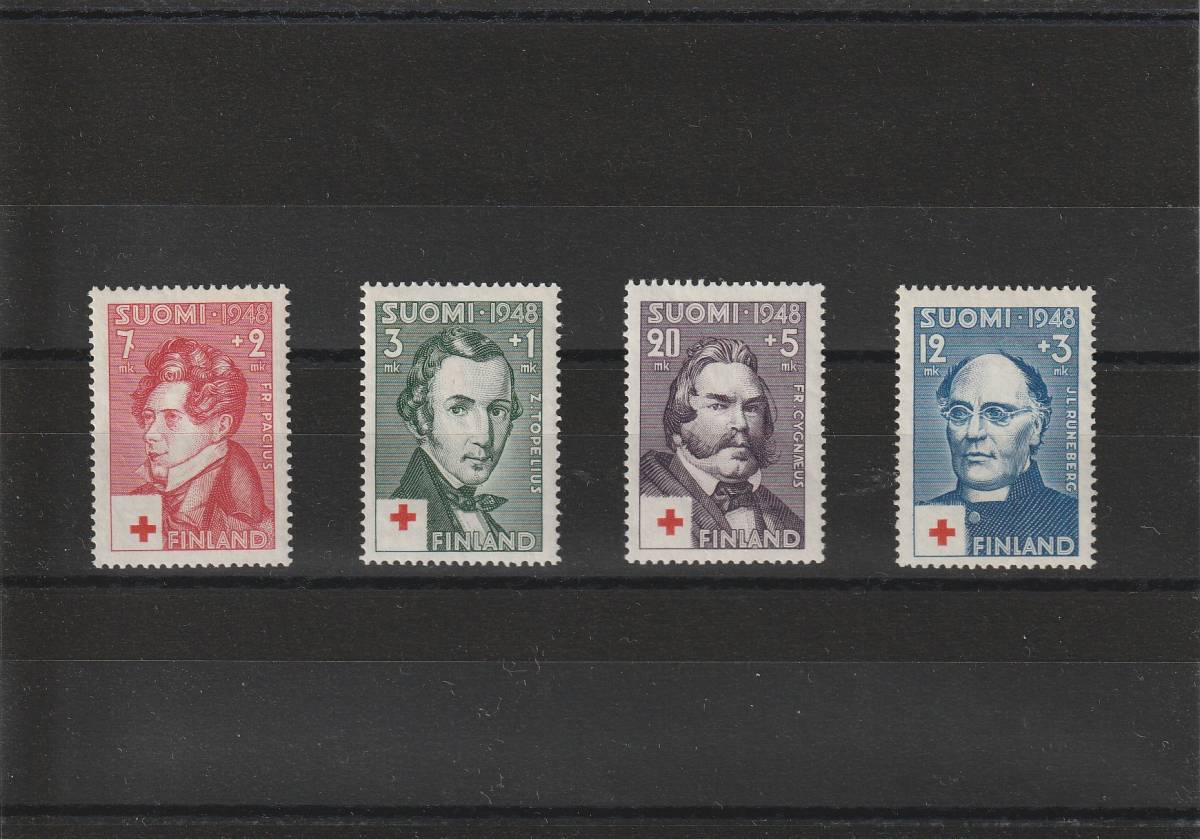 Yahoo!オークション - フィンランド 1948 まとめ 外国切手