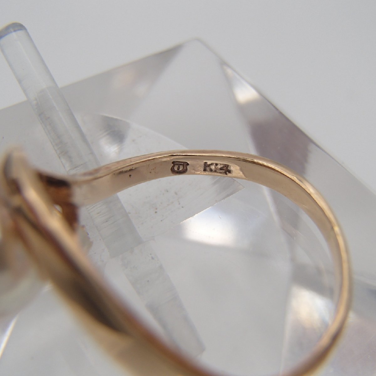 Yahoo!オークション - TASAKI タサキ パール リング / K14 約2.8g 丸...