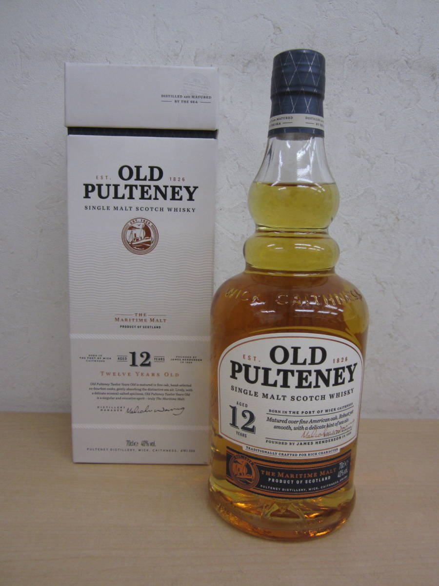 Yahoo!オークション - 43336 OLD PULTENEY オールドプルトニー 12年 シ...