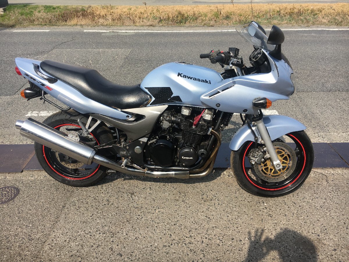 Yahoo!オークション - カワサキ ZR-7S ZR750F 実働 車検R6年8月付き 吹...