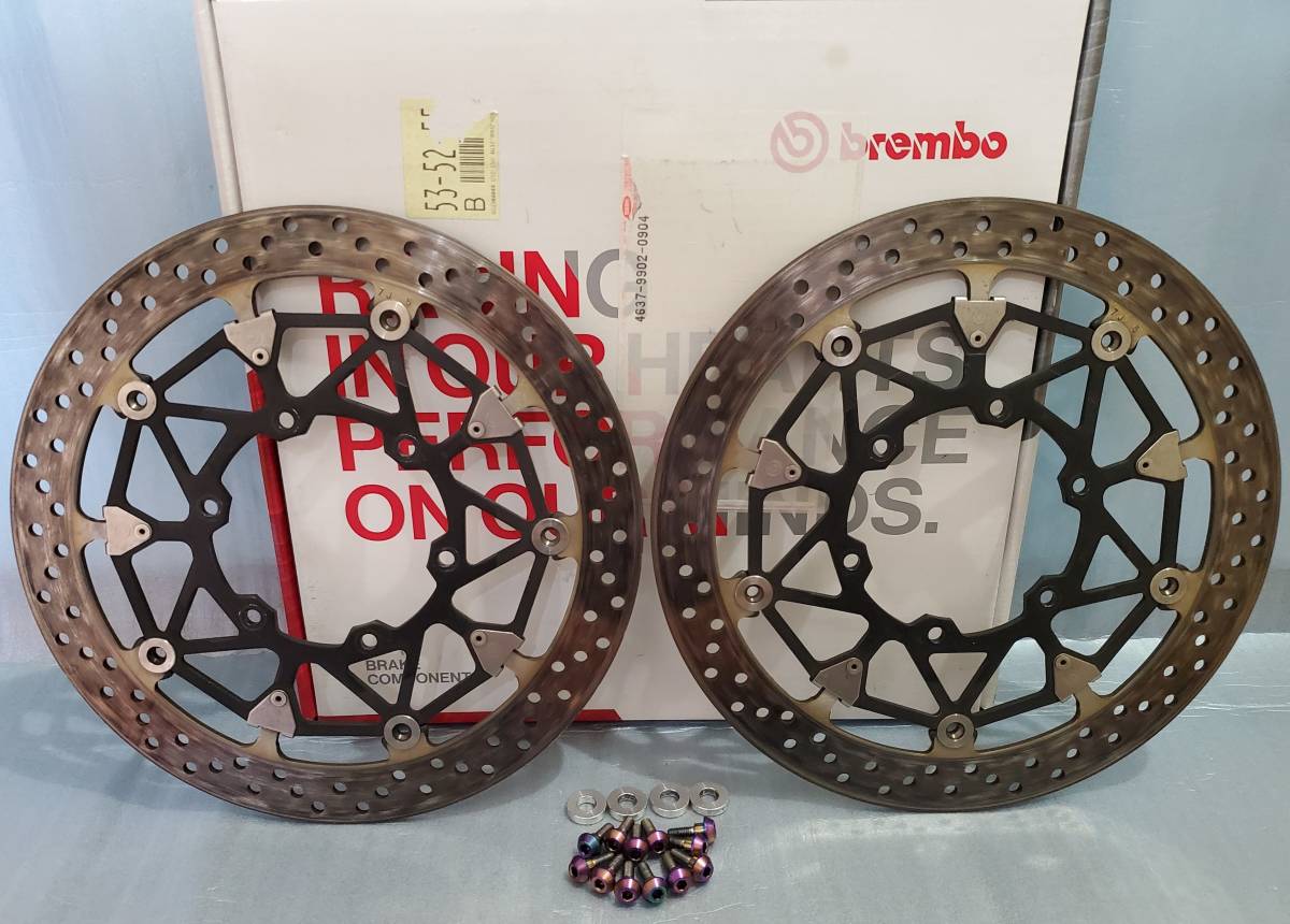 Yahoo!オークション - GSX-R1000R L7 純正 Brembo T-Drive ディスク ロ...