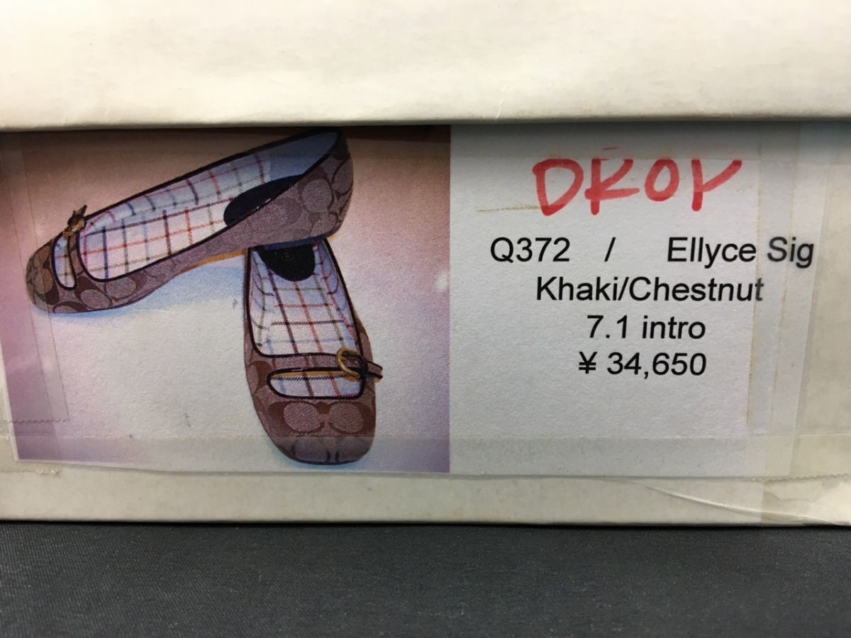 Yahoo!オークション - 0301-200MK⑯18875 靴 くつ パンプス COACH コー...