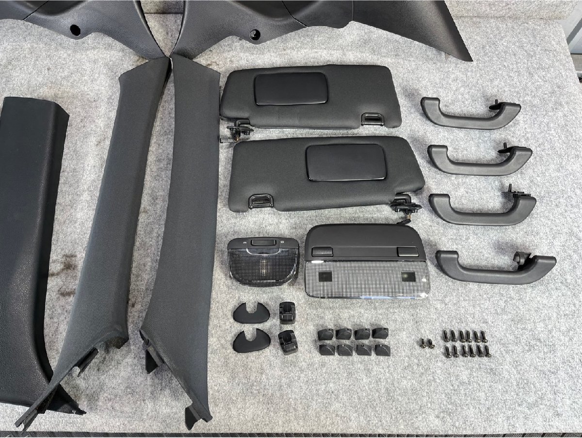 代購代標第一品牌－樂淘letao－希少! スバル BL BP レガシィ BL5 BP5 TUNED BY STI 純正 黒内装 フロント リア A ピラー B ピラー シートベルト ノブ 黒 ...