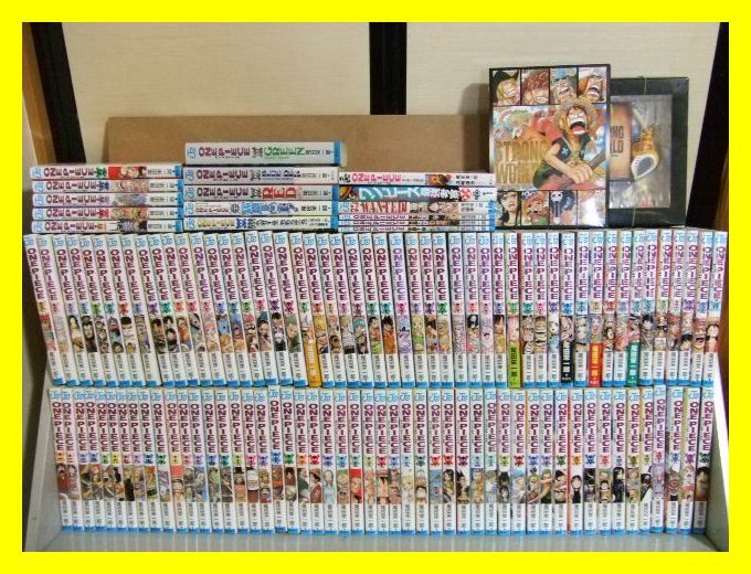 Yahoo!オークション - 17 ワンピース 1～105巻（最新刊含む）+ 関連本1...