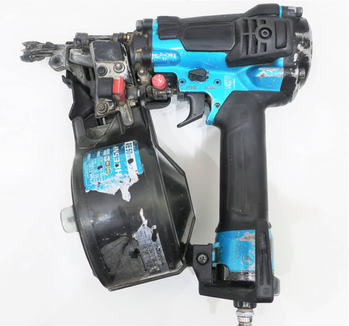 Yahoo!オークション - 1円～ makita マキタ【AN533H】50mm 高圧エア釘...