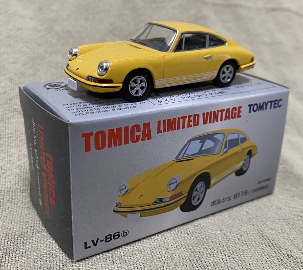 Yahoo!オークション - LV-86b トミカ リミテッドヴィンテージ ポルシェ...