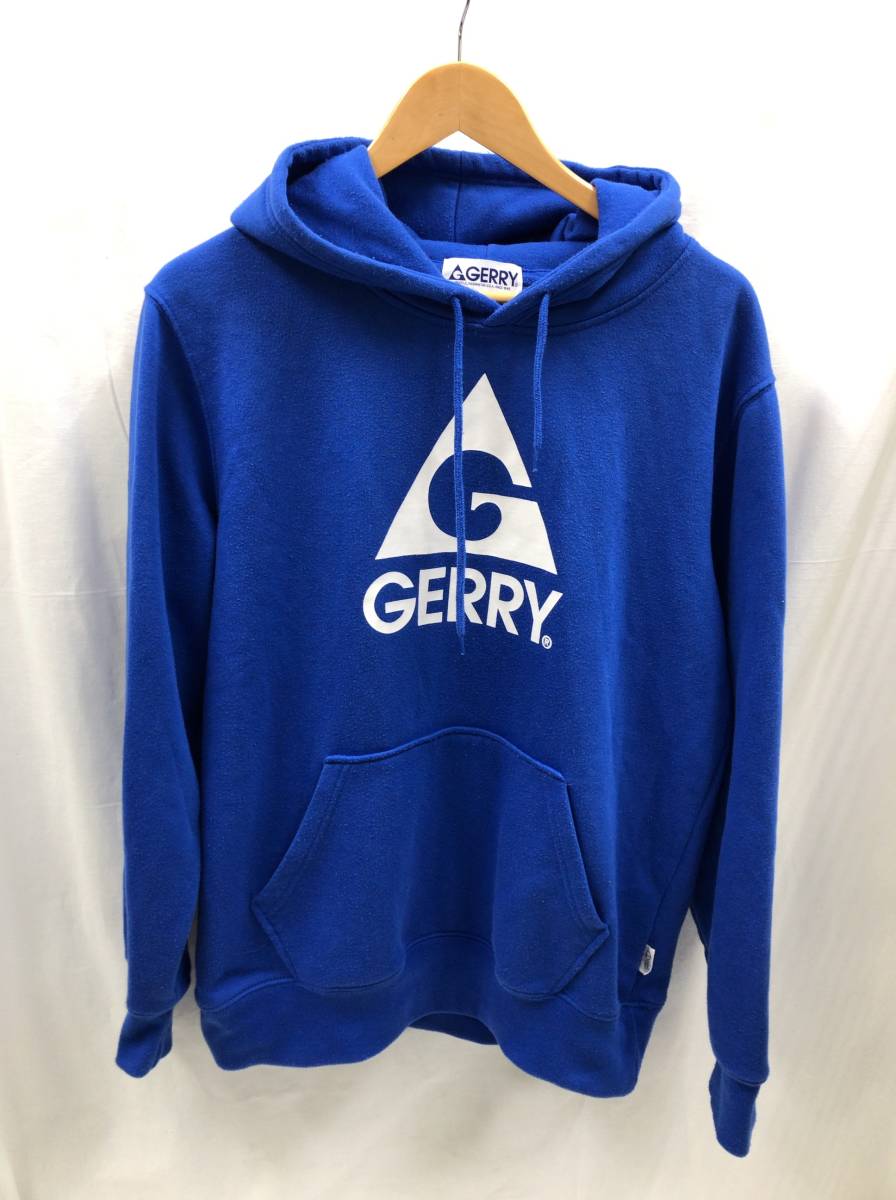 Yahoo!オークション - GERRY スウェット パーカー メンズ XL ブルー ジ...