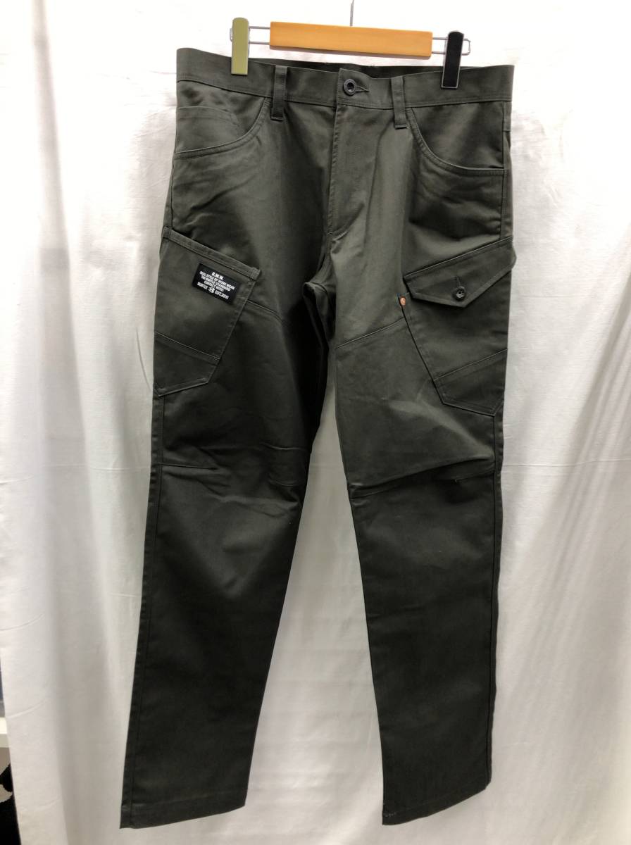 代購代標第一品牌－樂淘letao－未使用 BURTLE カーゴパンツ NO.662 メンズ LL カーキ ダークグリーン 作業着 作業服 バートル 23032701