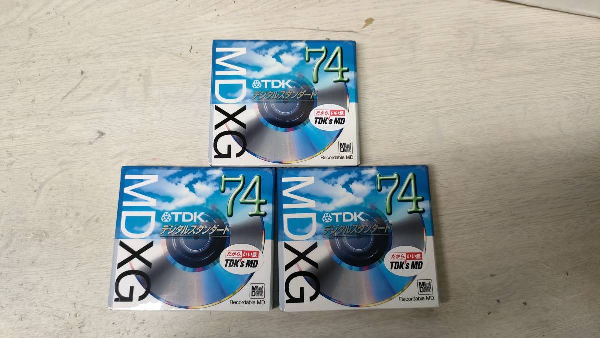 Yahoo!オークション - 新品未開封 TDK MD XG 74分 デジタルスタンダー...