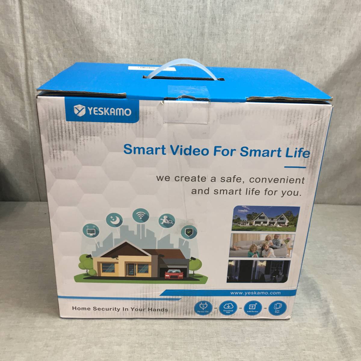 Yahoo!オークション - YESKAMO 防犯カメラ ワイヤレス 屋外 500万超高...