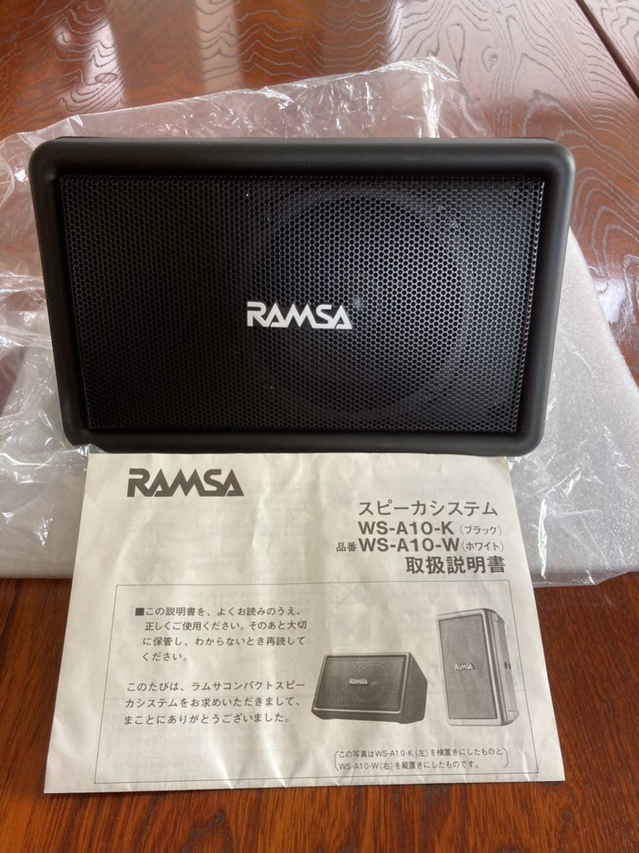 Yahoo!オークション - RAMSA ラムサ スピーカー WS−A10−K 未使用 1個...