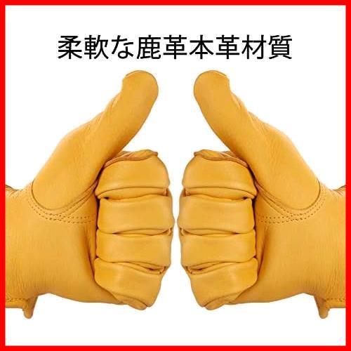 イエロー_サイズ:M ブランド OZERO オゼロ バイクグローブ 鹿革 本革 防水 革手袋 アウトドア 作業用 オートバイ手袋 通気(Lサイズ)｜売買されたオークション情報、yahooの商品 ...