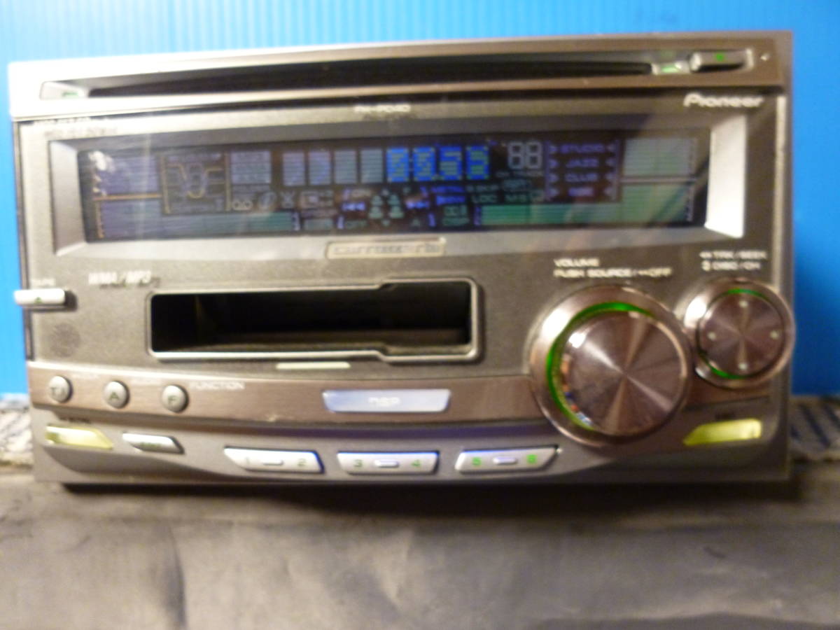 Yahoo!オークション - カロッツエリアCDカセットプレーヤー FH-P040...