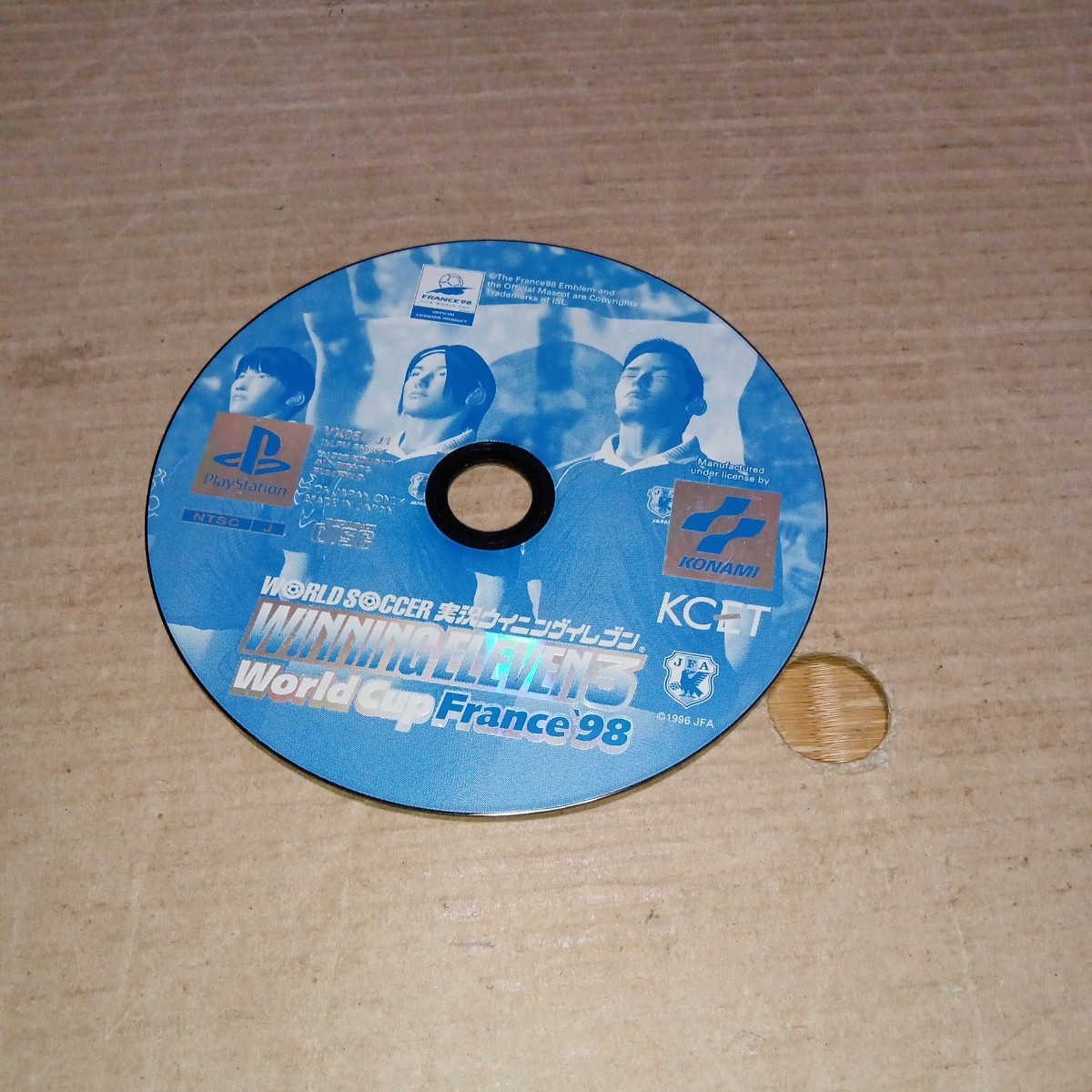 Yahoo!オークション - PS 実況ウイニングイレブン3 ワールドカップフラ...