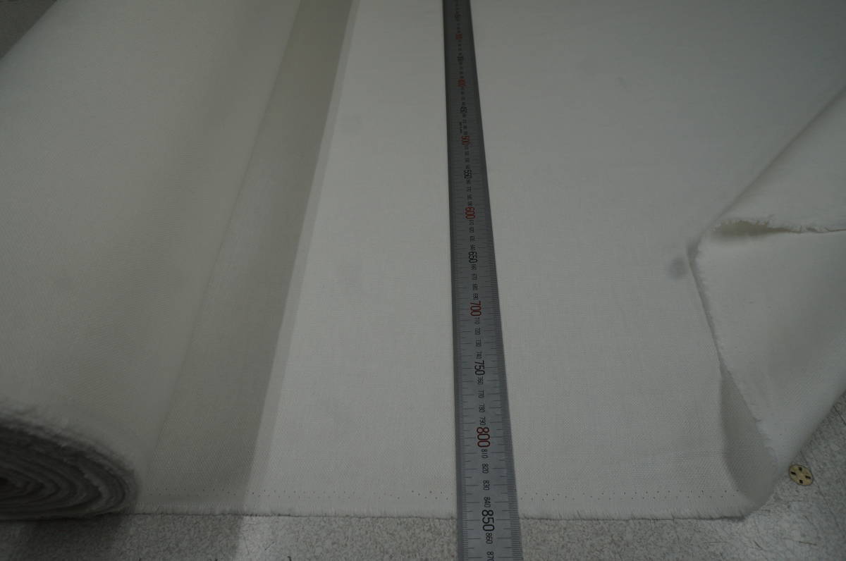 Yahoo!オークション - NO35-5 麻100リトアニアリネン生地 白 5m