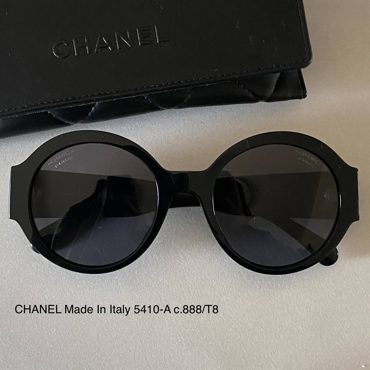 Yahoo!オークション - CH7 新品 CHANEL サングラス 丸メガネ ラウンド ...