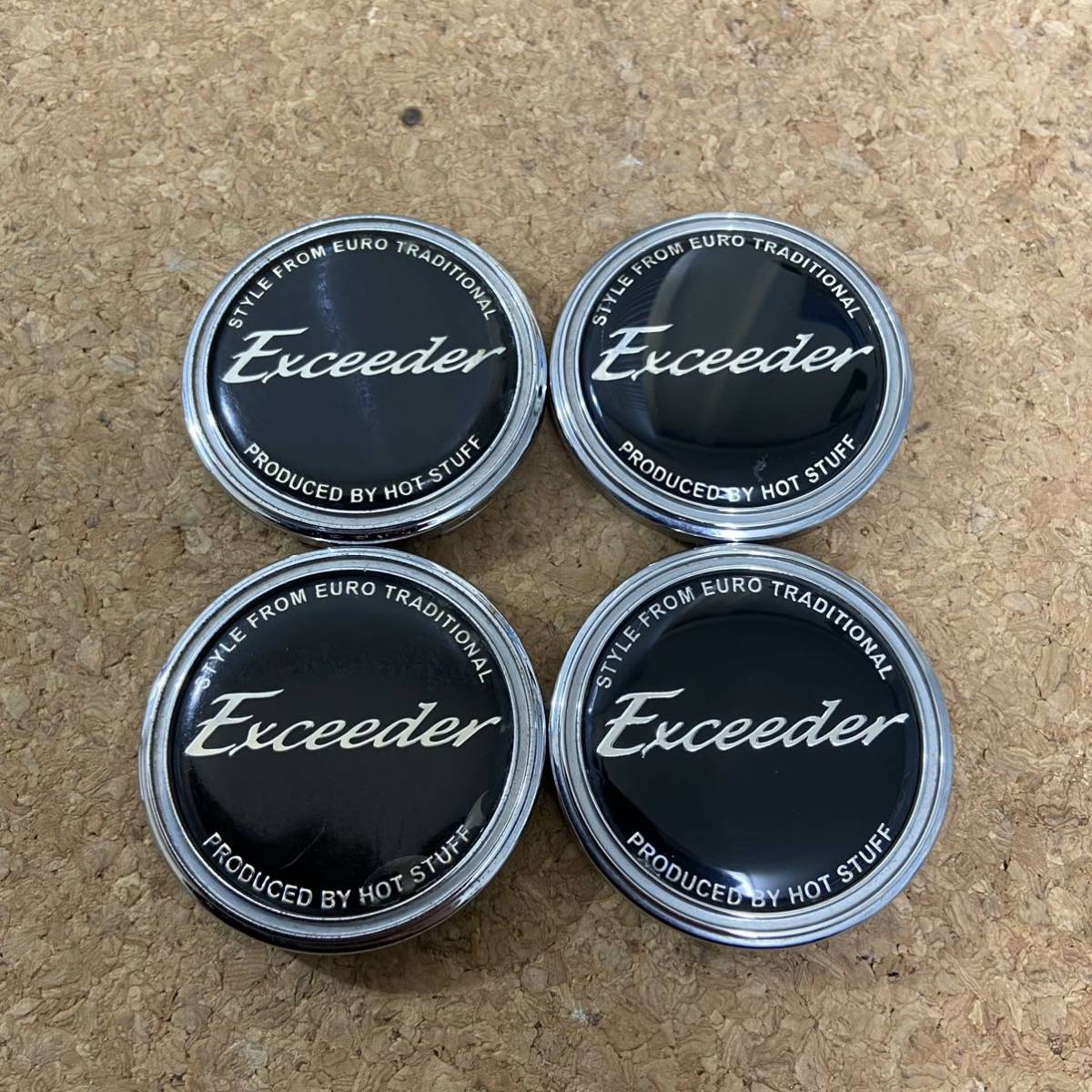 Yahoo!オークション - C477 Exceeder センターキャップ 4個 外径59mm