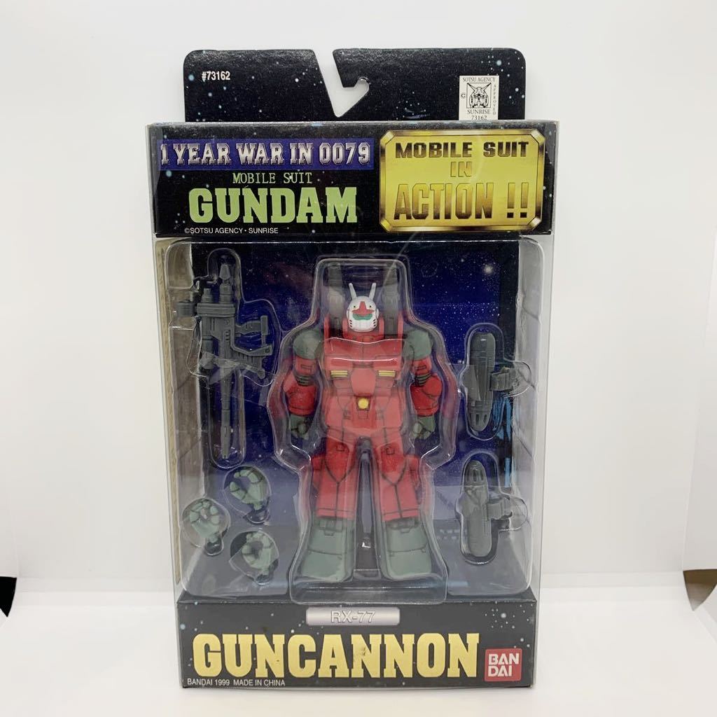 代購代標第一品牌－樂淘letao－【M4】フィギュア プラモデルモビルスーツインアクション RX-77-1 ガンキャノン GANCANNON 1YEAR WAR IN0079 1999 ...