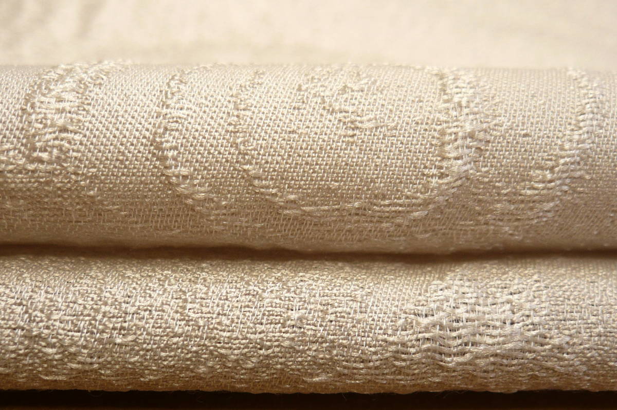 Yahoo!オークション - a723・終・綿混・ピンクベージュ3.5m・ジャガー...