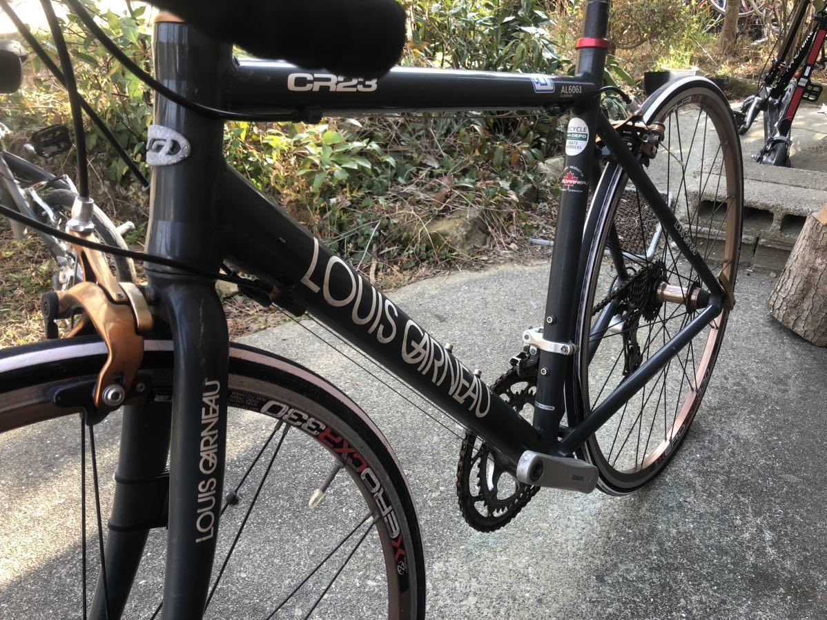Yahoo!オークション - 未整備 LOUIS GARNEAU CR23 ロードバイク ルイガ...